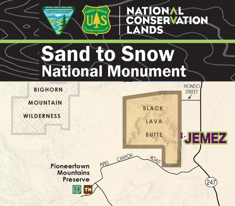 Sand to Snow National Monument – DHS Visitor's Center
